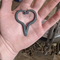Forged Heart - Etsy