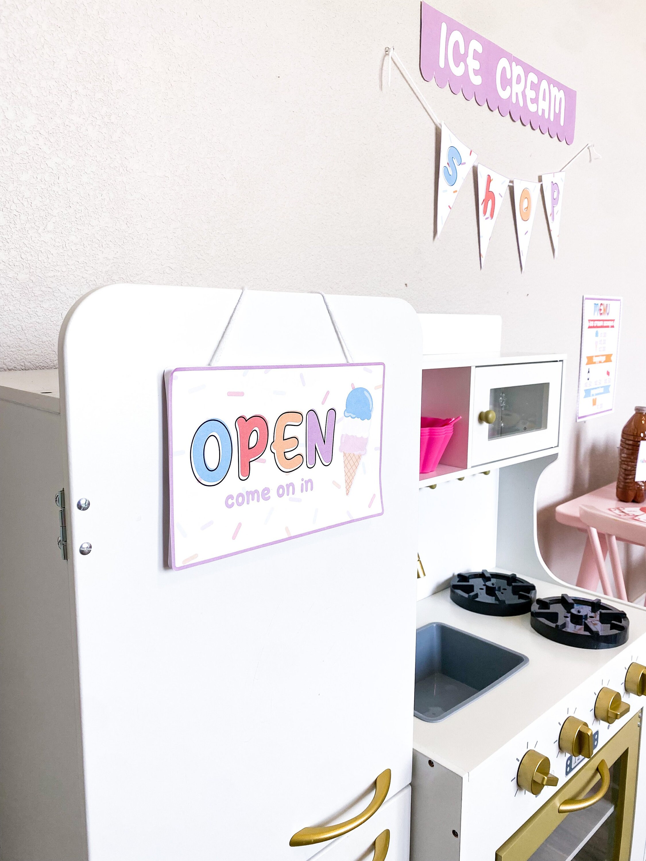 Ice Cream Shop | Dramatic Play - Etsy