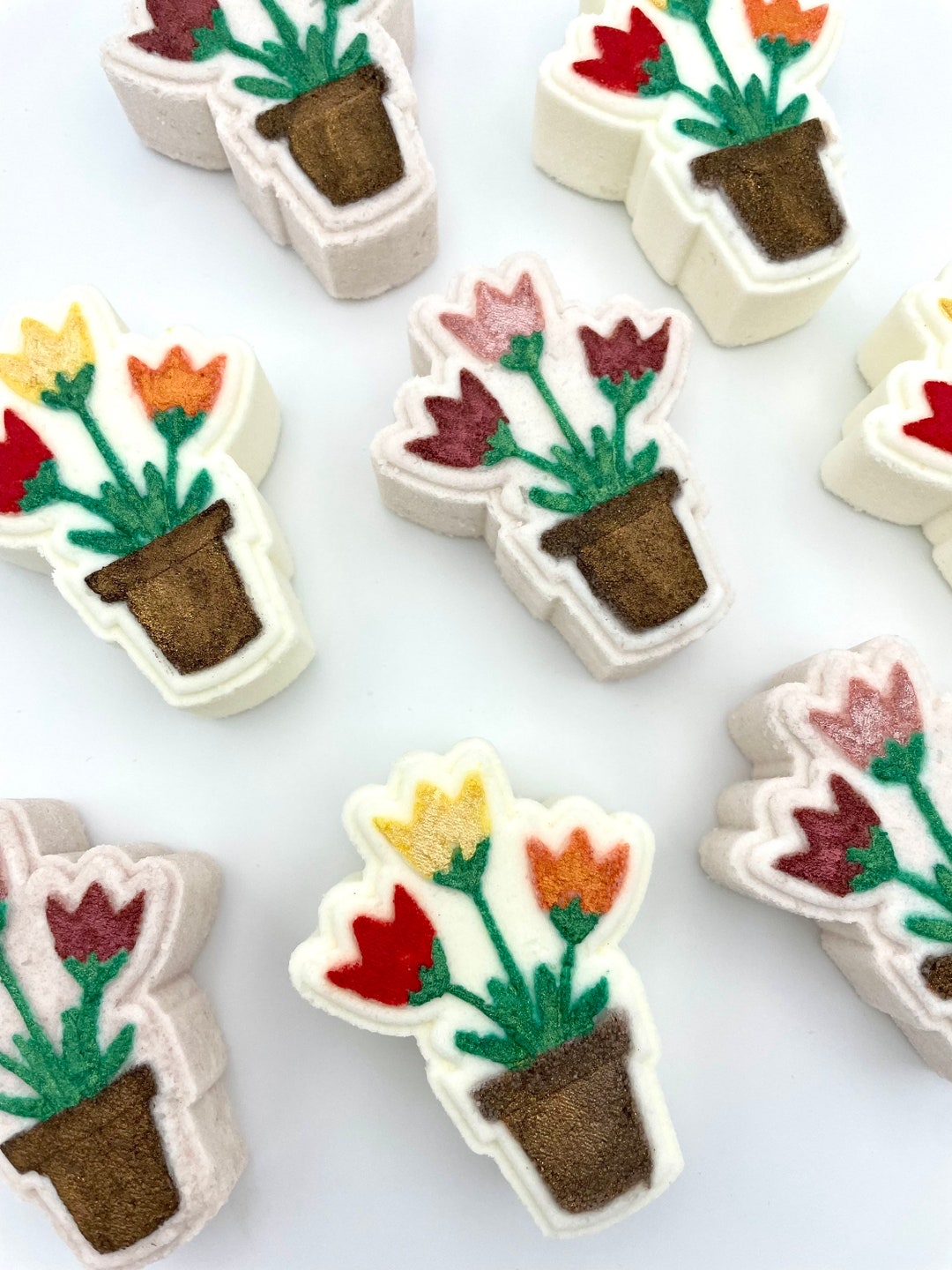 Flower Pot Bath Bomb | Spring Bath Bomb | Mother’s Day Bath Bomb - Etsy