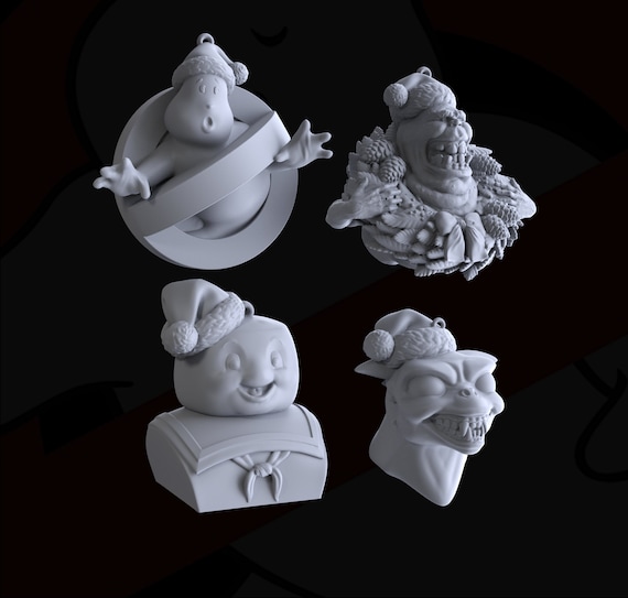 Ghost Bustin' Ornaments Stl Files | Etsy