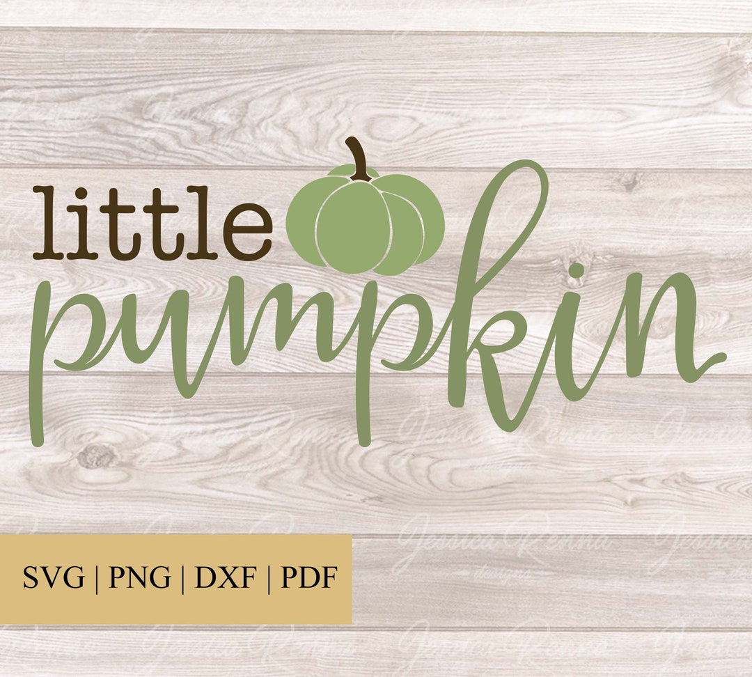 Little Pumpkin SVG, Pumpkin SVG, Fall Pumpkin SVG, Silhouette Cut Files ...