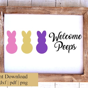 Welcome Peeps - Etsy
