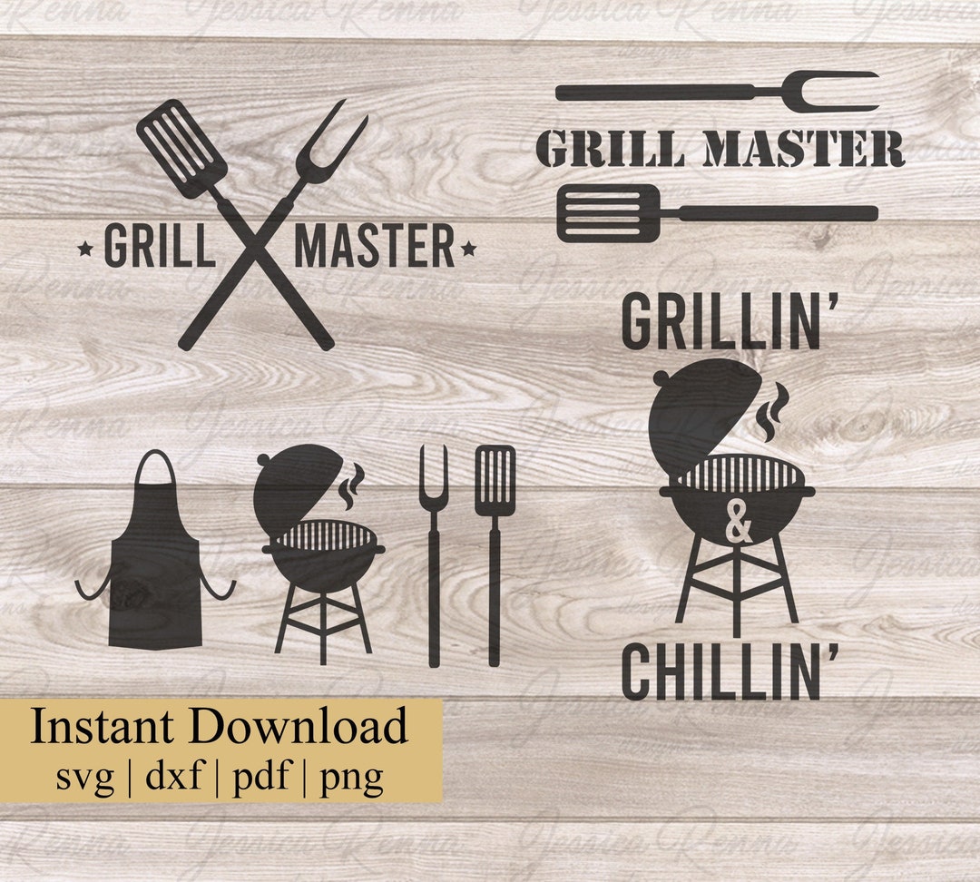 Grilling Bundle SVG, Grilling Cut File, SVG Bundle, Grilling Cut File ...