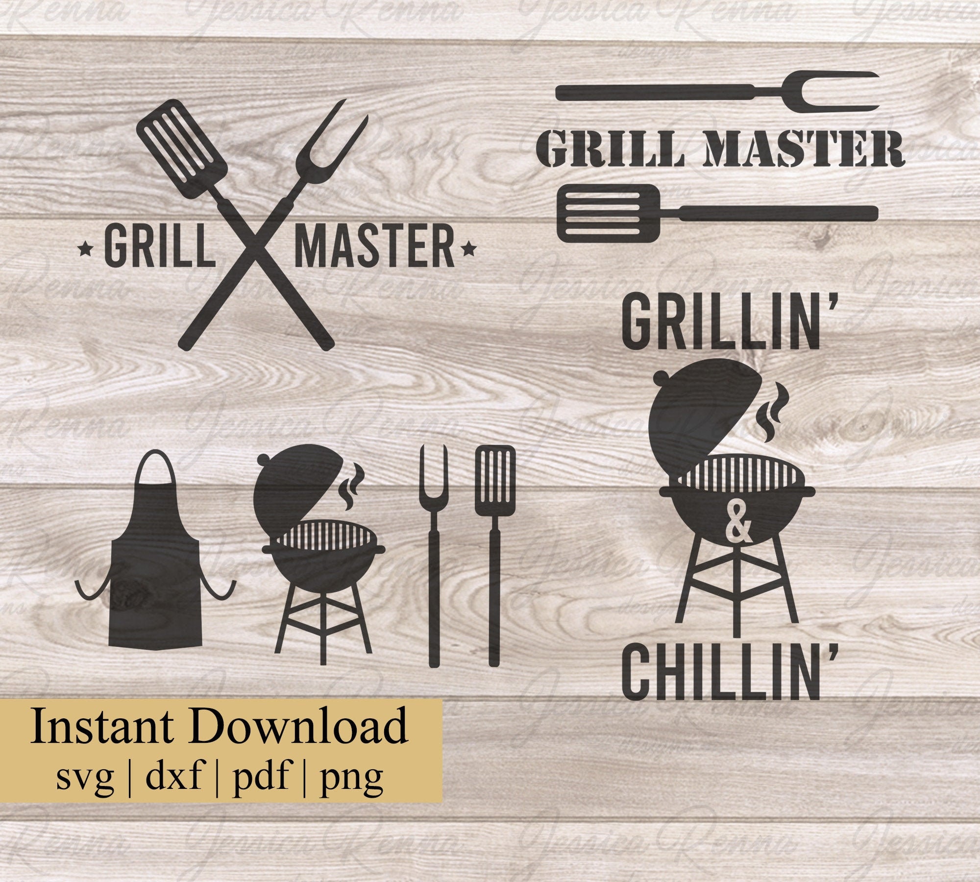 Grilling Bundle SVG Grilling Cut File SVG Bundle Grilling - Etsy