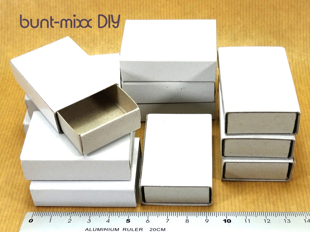 Matchbox 1 Mini Box Gift Packaging, Advent Calendar Jewelry Case ...