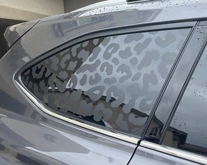 Eye-catching Side Window Leopard Print Decal Unique Car Accessories - Etsy