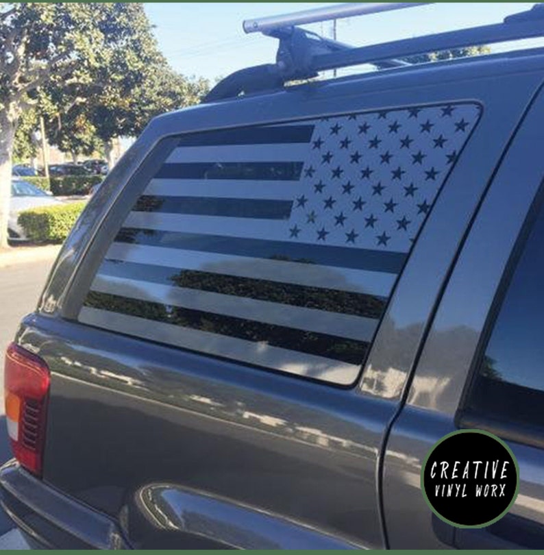 Side Window American Flag Decals (trim to Fit - Universal) - Etsy