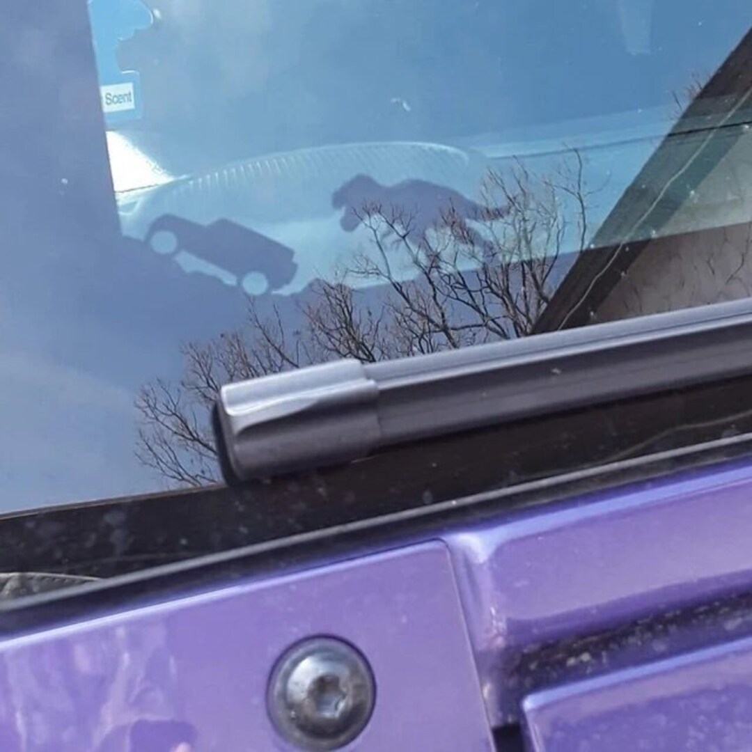 Jurassic T-rex Sticker Dinosaur Decal Sticker for Jeep JK Window ...