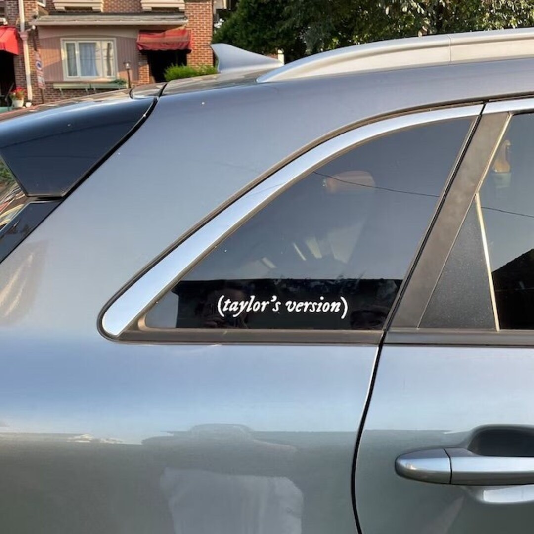 Taylor Swift taylor's Version Decal, Car Sticker, Mirror Decal - Etsy
