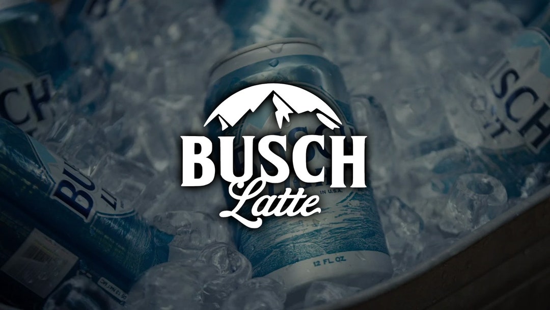 Busch Latte Decal Sticker - Cheers to the Perfect Blend - Etsy