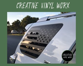 American Flag Side Decals - Etsy