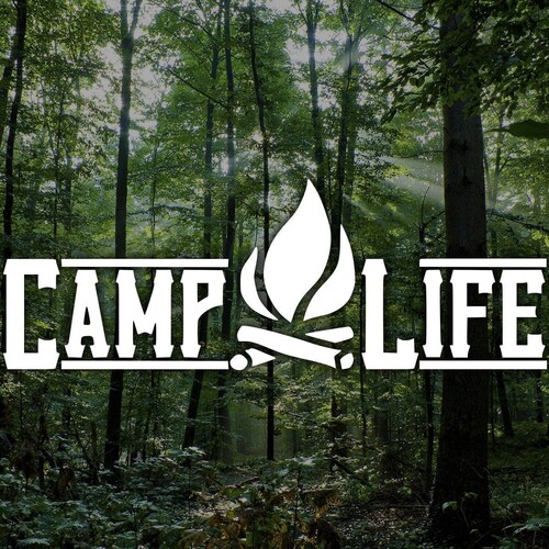 Welcome to Our Campsite Decal Camper Window Sign Camp Life - Etsy