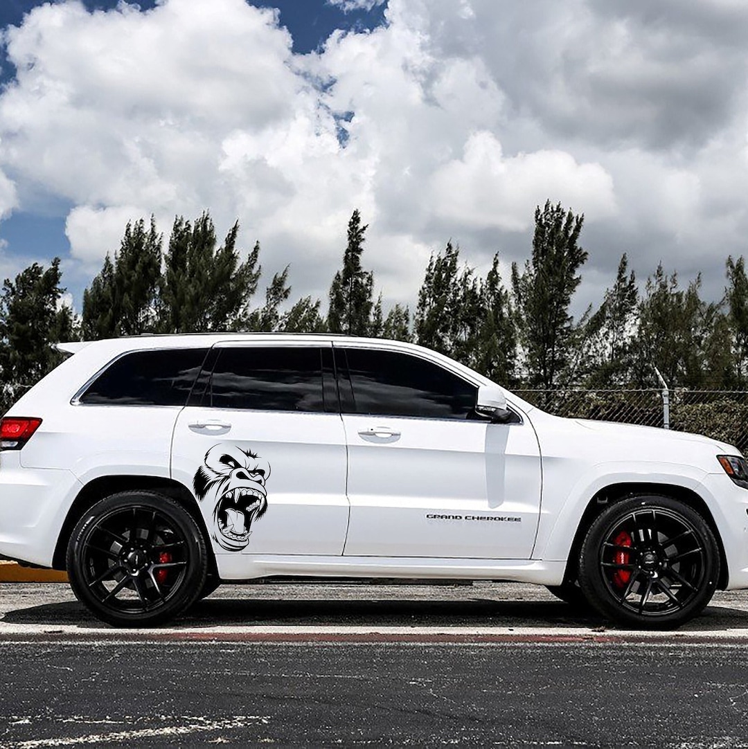 Universal Angry Gorilla Kong Sticker / Decal- INCLUDES BOTH Sides ...