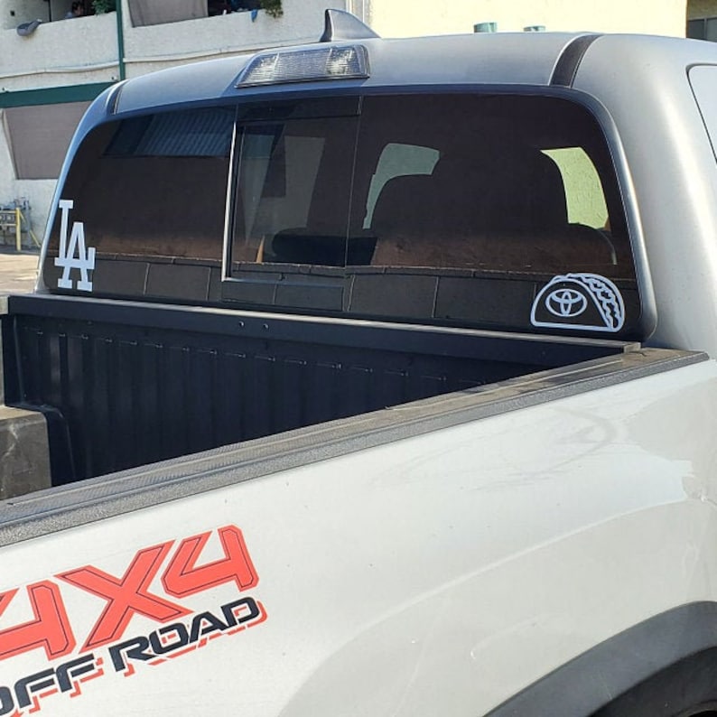 Toyota "taco" Tacoma Vinyl Decal - Etsy