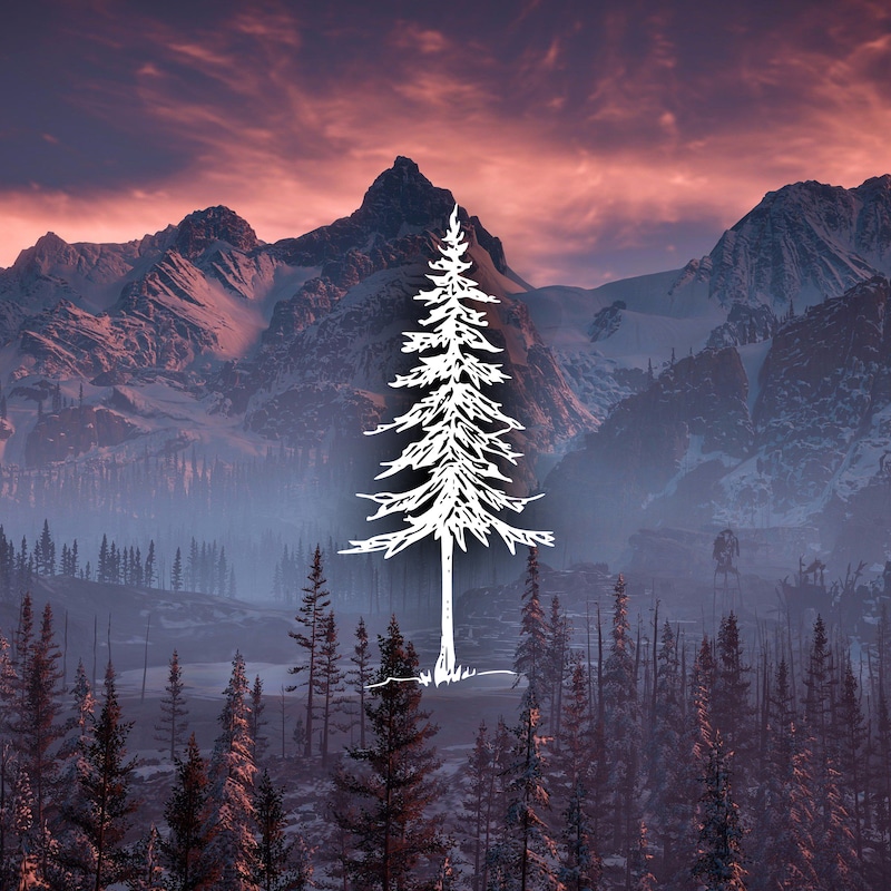 White Tree Decals - Etsy