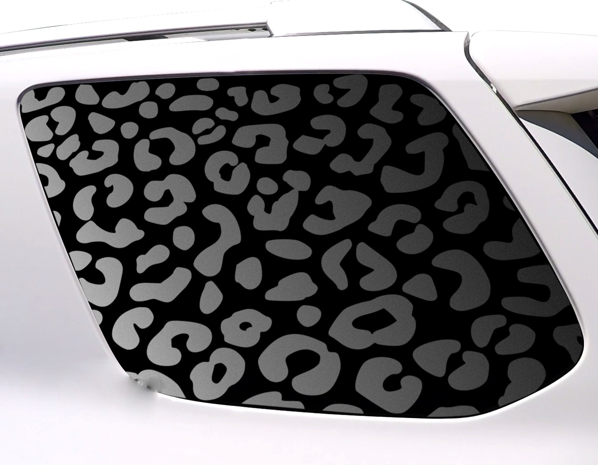 Eye-catching Side Window Leopard Print Decal | Unique Car Accessories ...