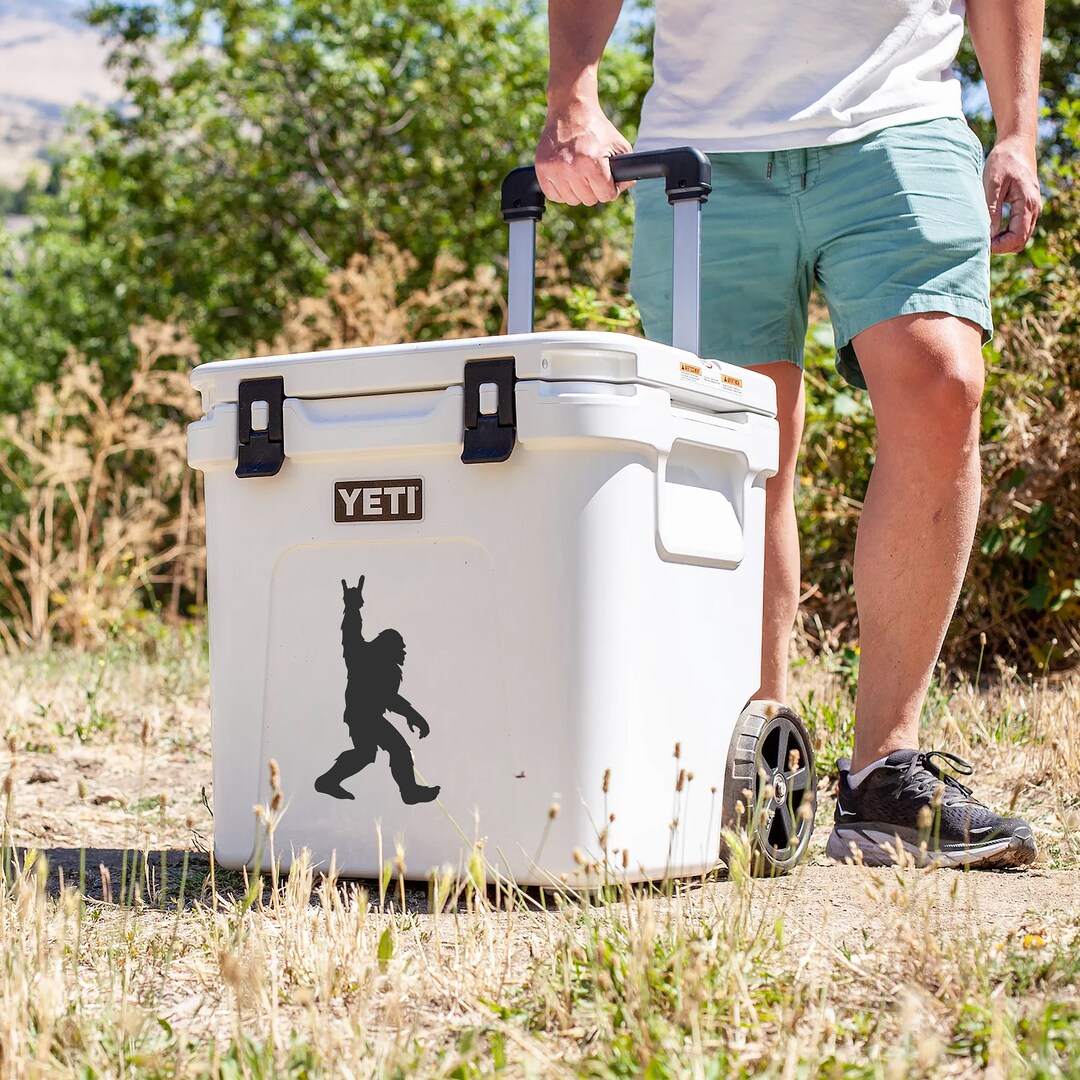 Elusive Bigfoot Yeti Die-cut Vinyl Decal - Unleash the Mystery - Etsy