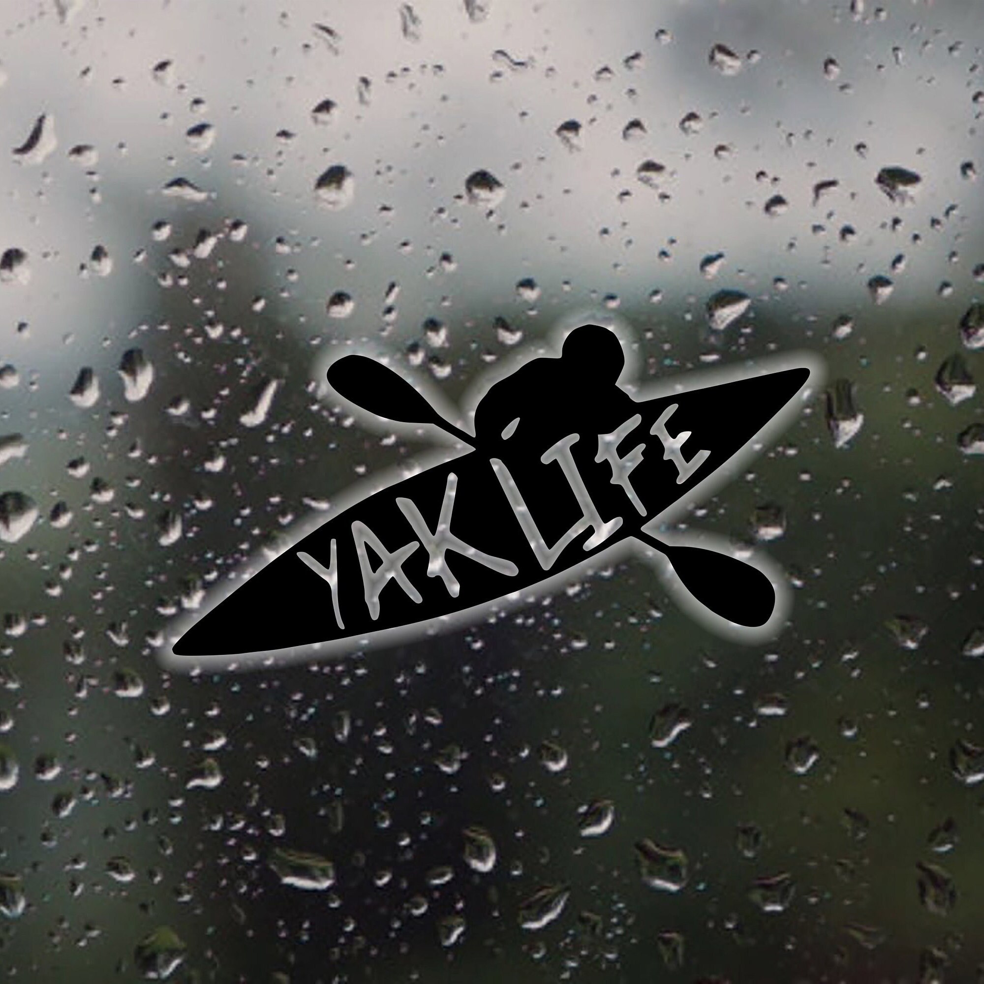 Yak Life Decal | Kayak Decals - Etsy