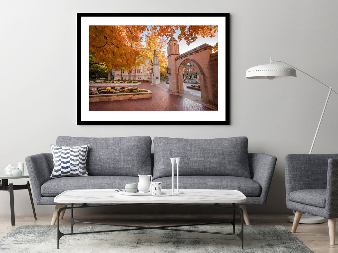 Indiana University - Framed, Ready-to-hang - Indiana University Sample ...