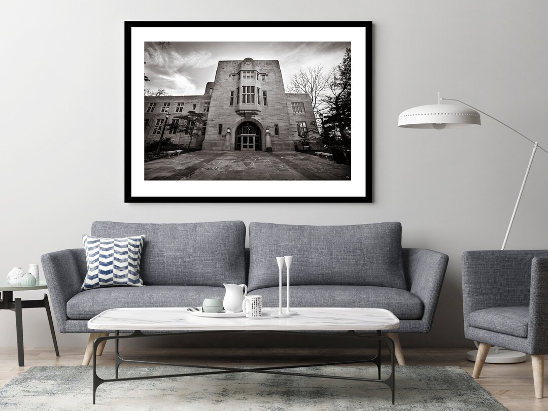Indiana University Bryan Hall Photo Print - Framed & Matted - Etsy