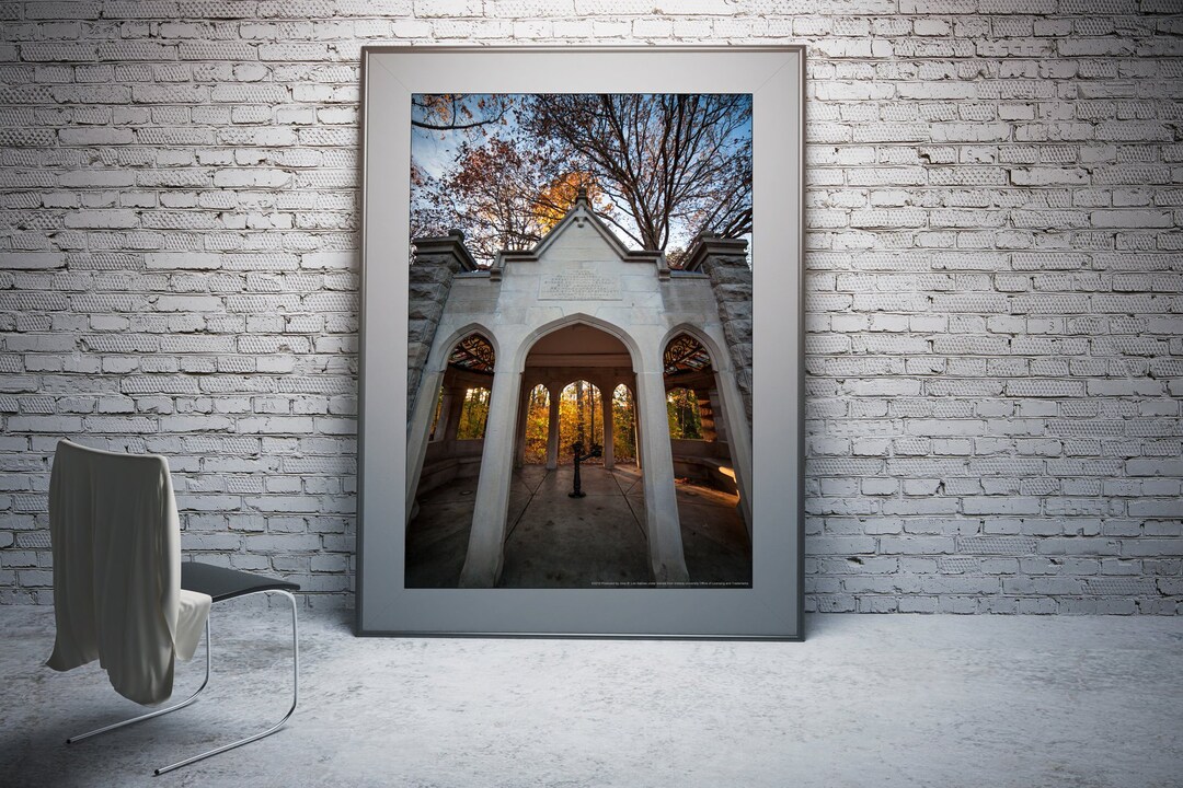 Indiana University Rose Well House Fall Photo - Framed Print - Etsy