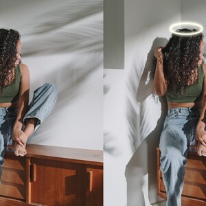 Realistic Angel Halo Photoshop Overlays: Transparent PNG (digital ...