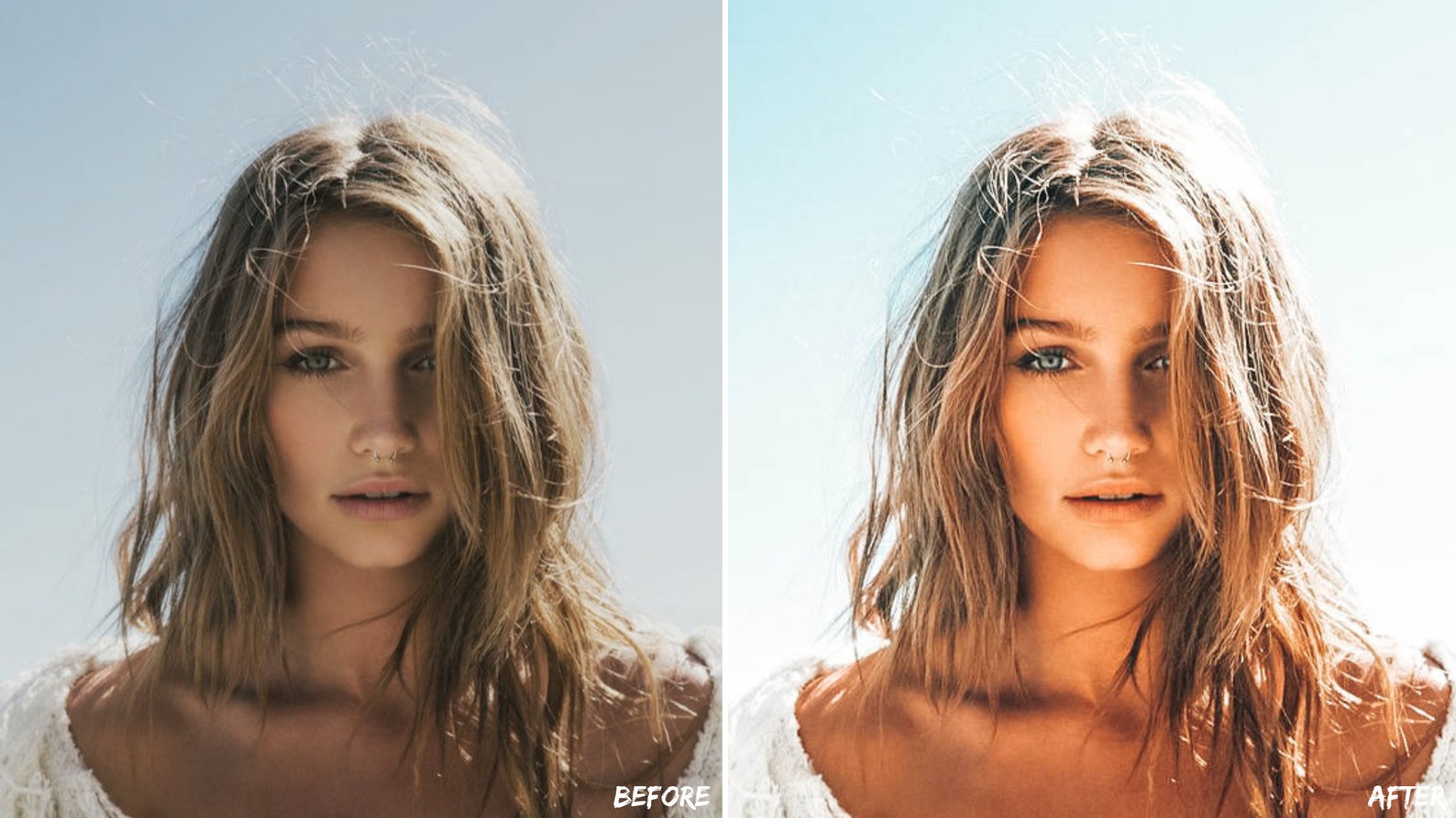 20 Sun Kissed Mobile/desktop Lightroom Presets - Portrait Presets ...