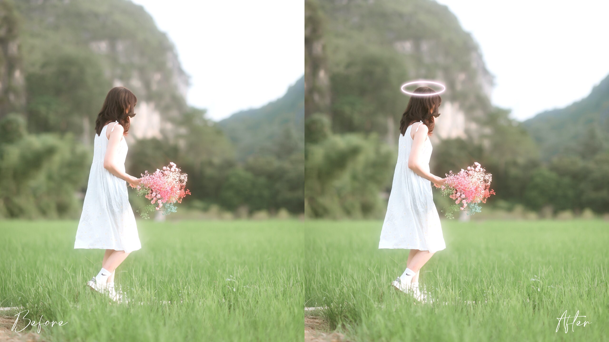 Realistic Angel Halo Photoshop Overlays: Transparent PNG (digital ...