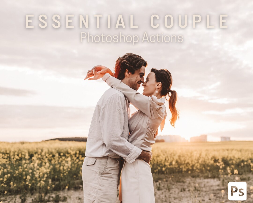 Couple Photography Photoshop Actions: Romance, Wedding, Portrait (ATN ...