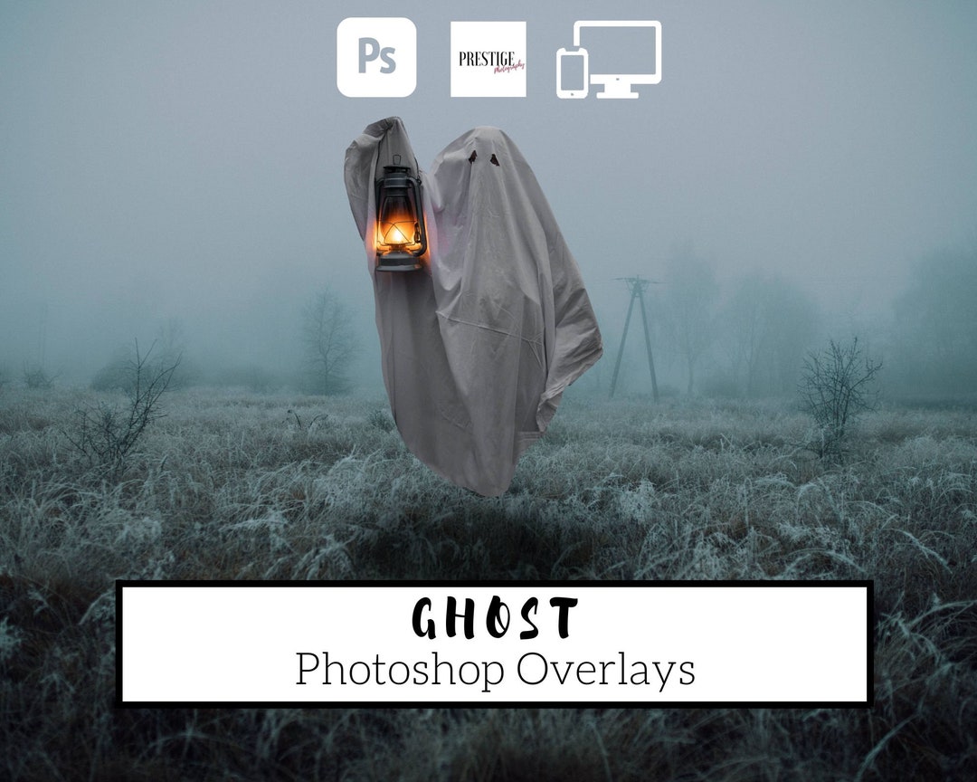 Realistic Ghost Photoshop Overlays: Transparent PNG (digital Download ...