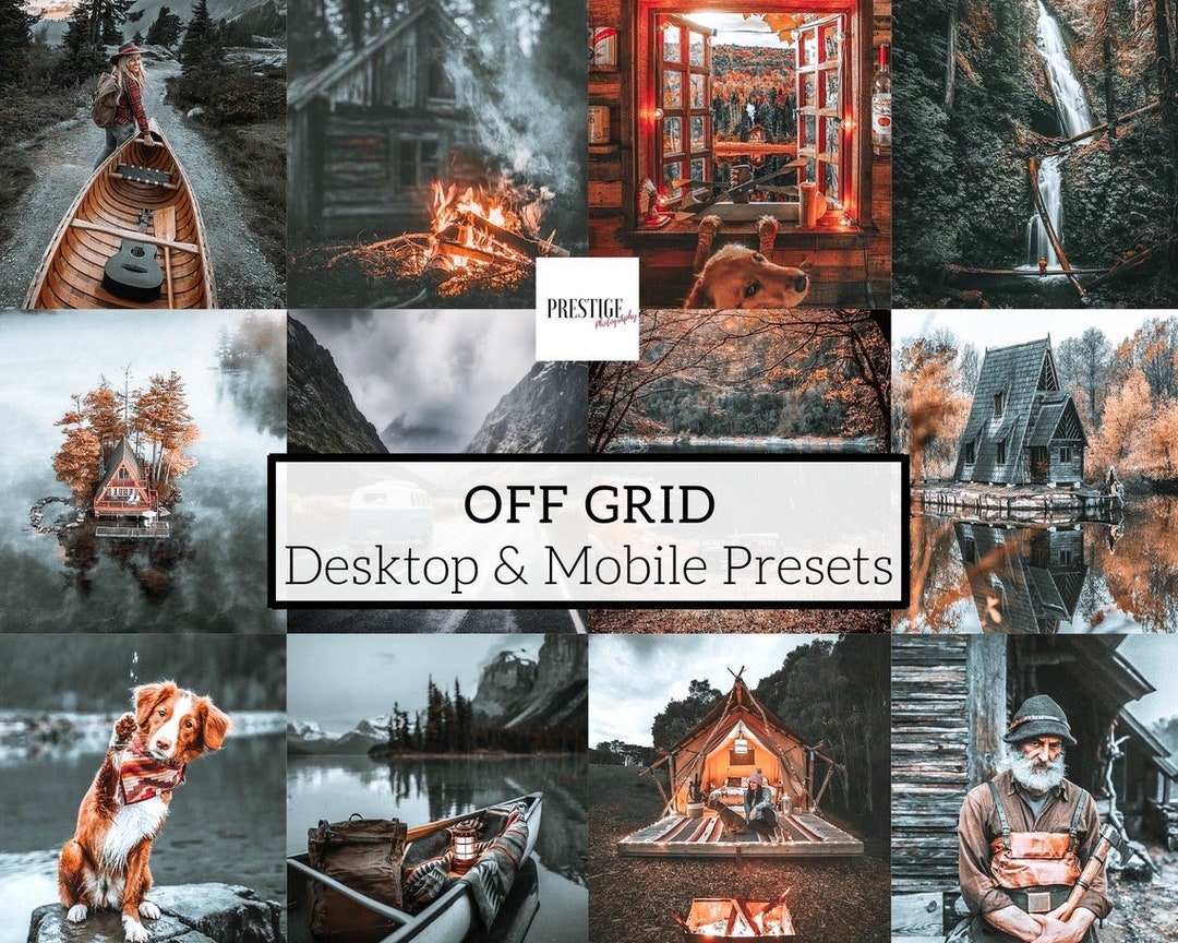 Off Grid Lightroom Presets: Mobile & Desktop, Nature Photography - Etsy