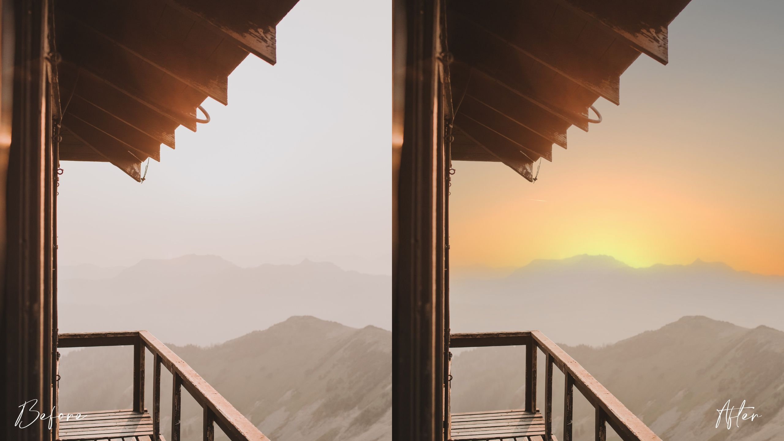24 Realistic Moody Sunrise Overlays - Transparent JPG, Photoshop ...