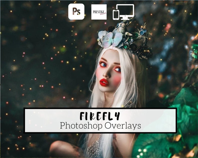 70 Realistic Firefly Photoshop Overlays Transparent JPG - Etsy