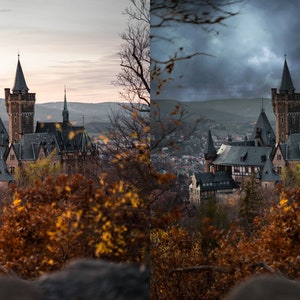 25 Realistic Moody Sky Overlays - Transparent JPG, Photoshop, Overlays ...