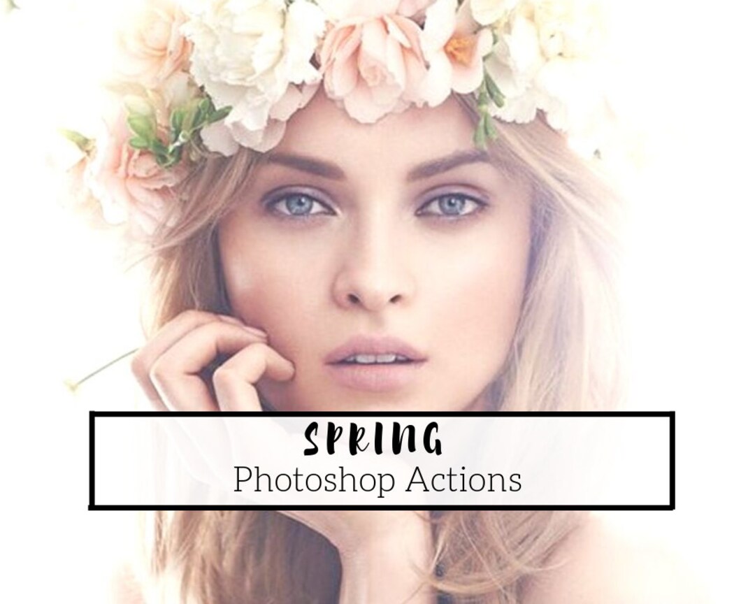 Spring Photoshop Actions: Bright, Airy, Soft Photo Effects (ATN) - Etsy