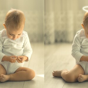 Realistic Angel Halo Photoshop Overlays: Transparent PNG (digital ...