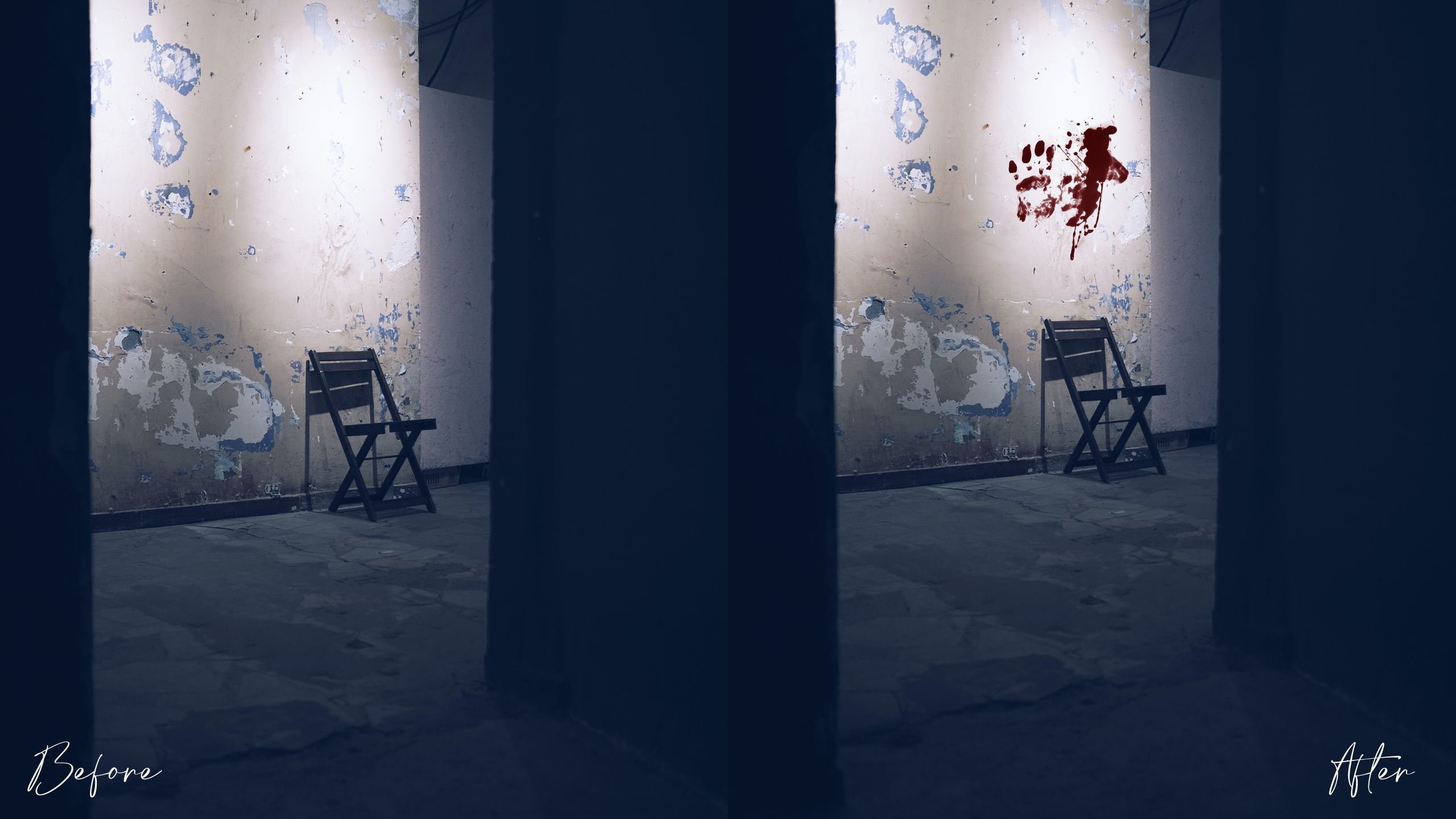 21 Realistic Fake Blood Photoshop Overlays - Transparent PNG, Halloween ...
