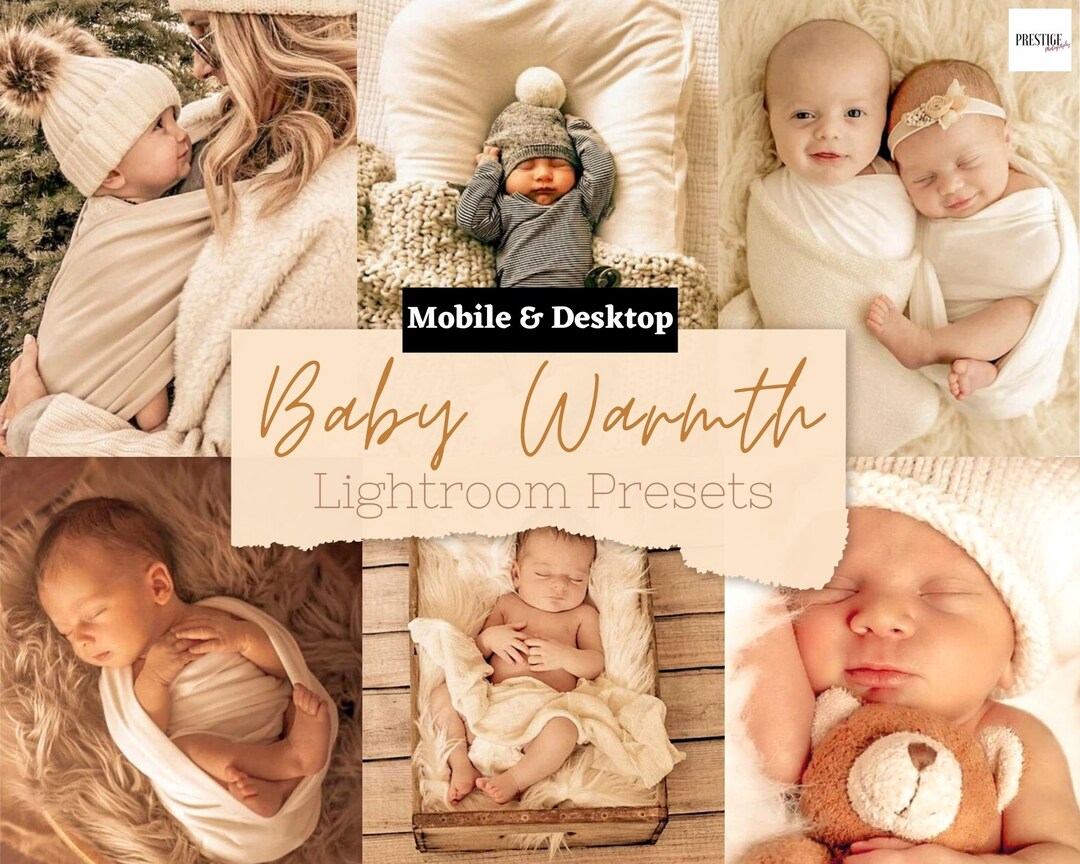 Baby Warmth Lightroom Presets: Newborn Photography (mobile & Desktop ...