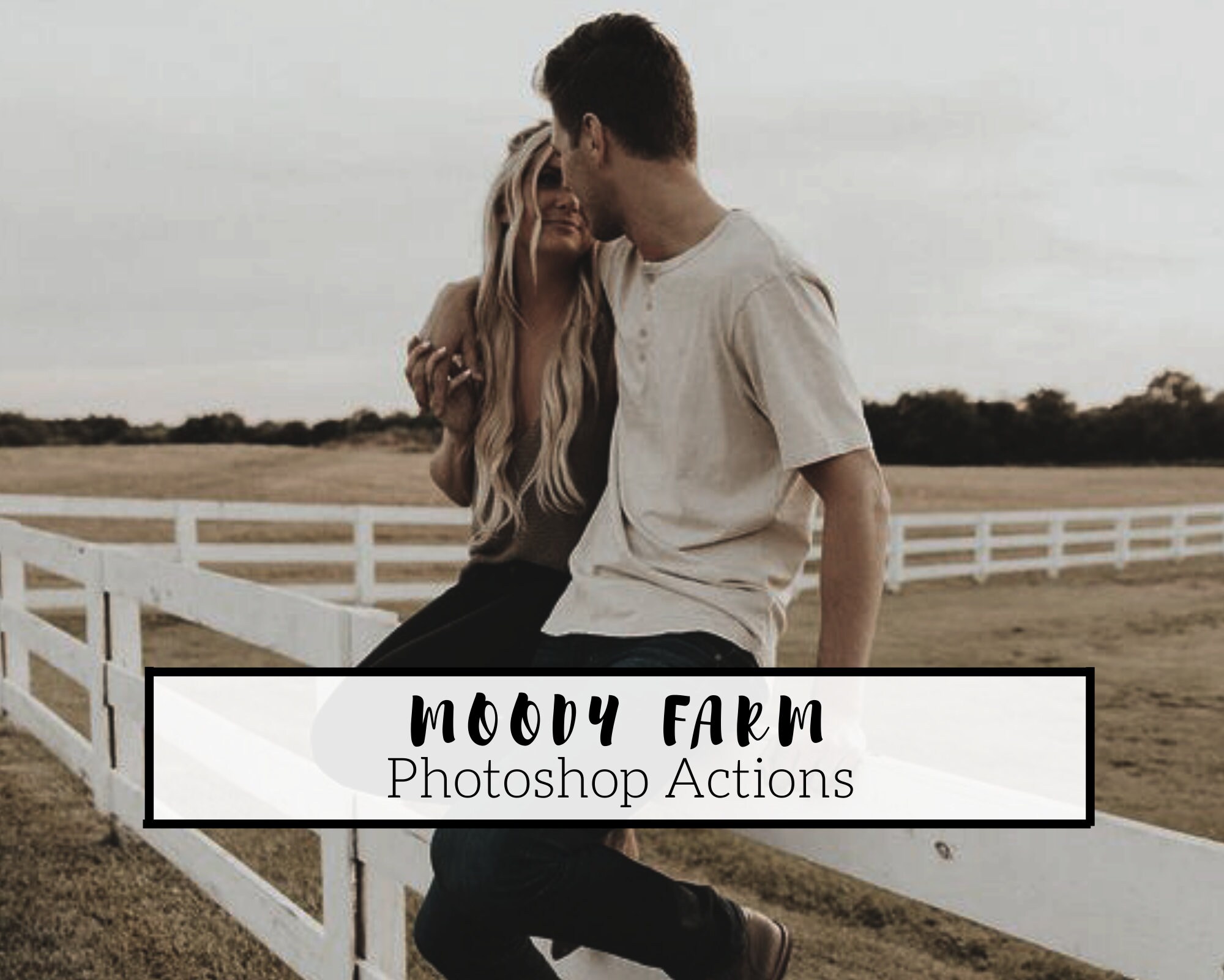 5 Pro Moody Farm Photoshop Actions Great Portraits - Etsy UK