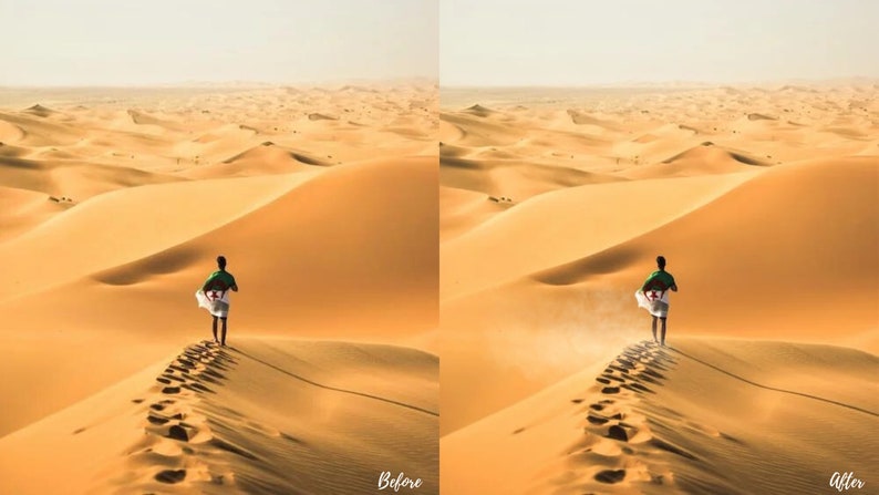 Desert Dust Photoshop Overlays: 50 Realistic JPG Effects (digital ...