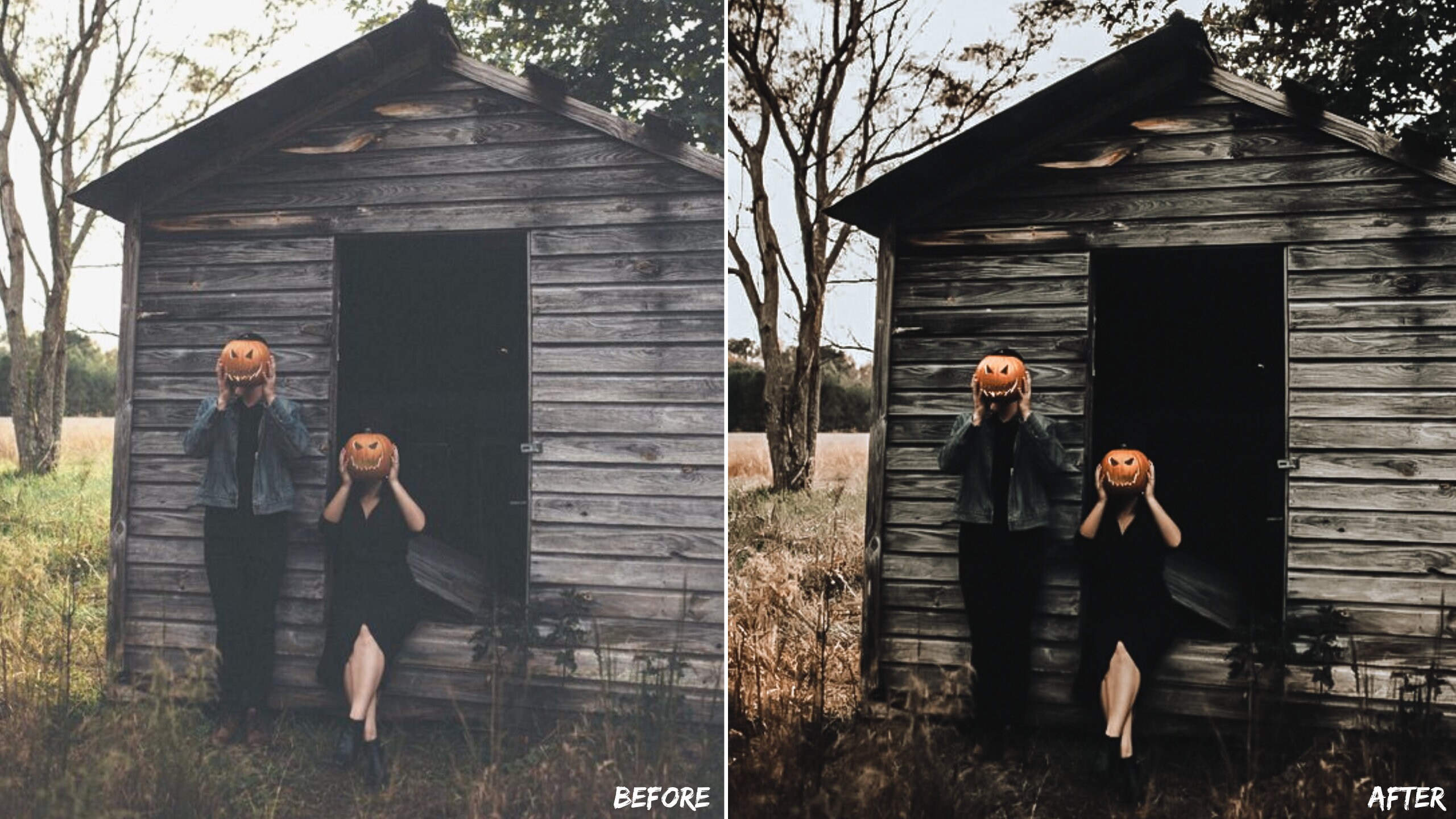 Horror Film Photoshop Actions: Dark Moody Photo Effects (ATN) - Etsy