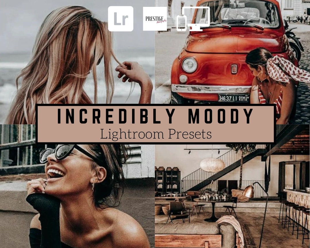 6 PRO Incredibly Moody Mobile/desktop Lightroom Presets - Great for ...