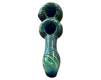 Double Bowl Glass Pipes - Etsy