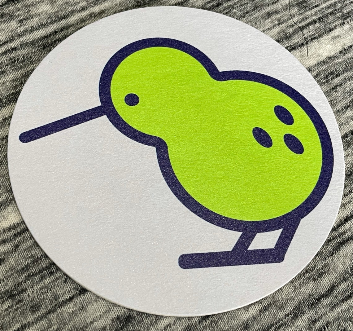 FIDST Super Kiwi Poot Buttons Pins Stickers & Coasters - Etsy