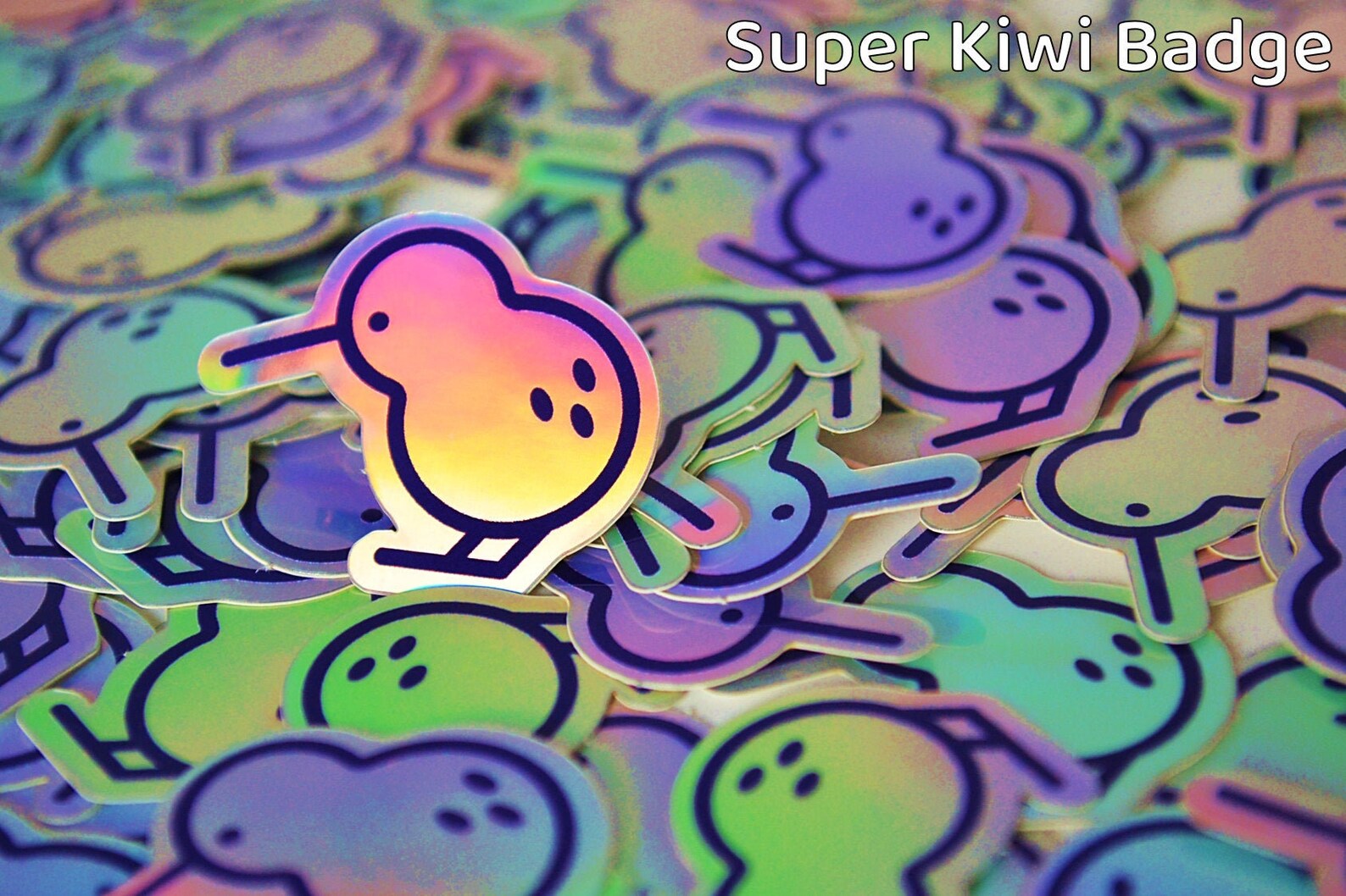 FIDST | Super Kiwi Poot | Buttons, Pins, Stickers, & Coasters | Art by ...