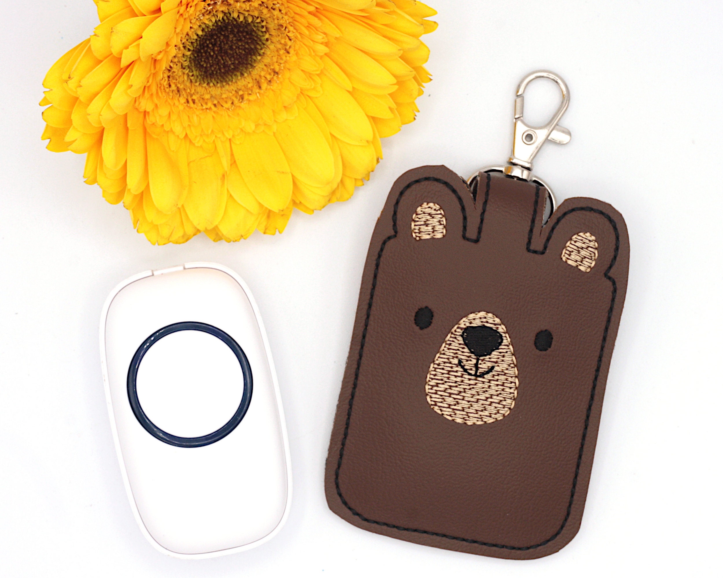 Brown Bear Classroom Doorbell Holder, Grizzly Bear Clicker Case ...