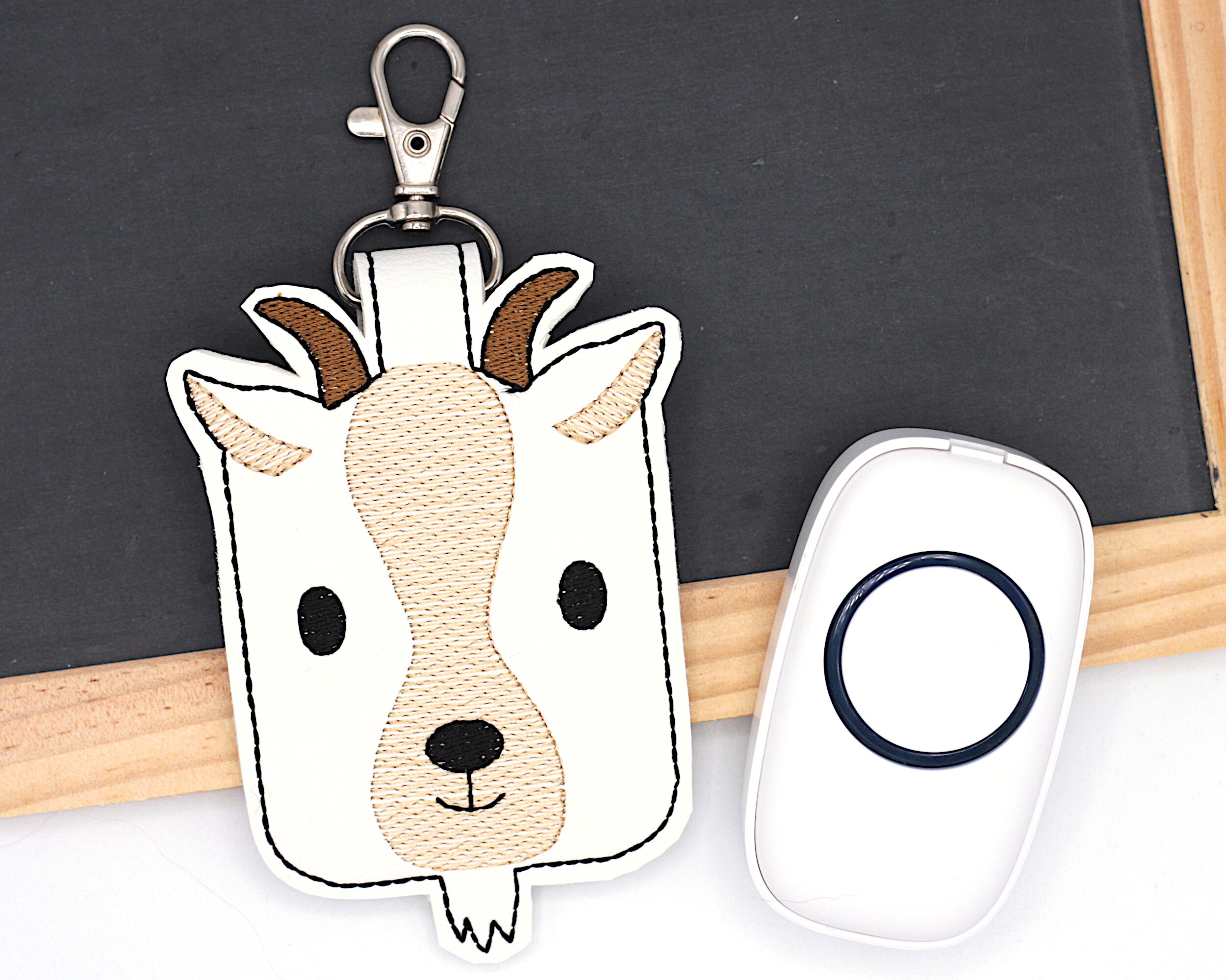 Goat Classroom Doorbell Holder, Farm Animal School Doorbell Case ...
