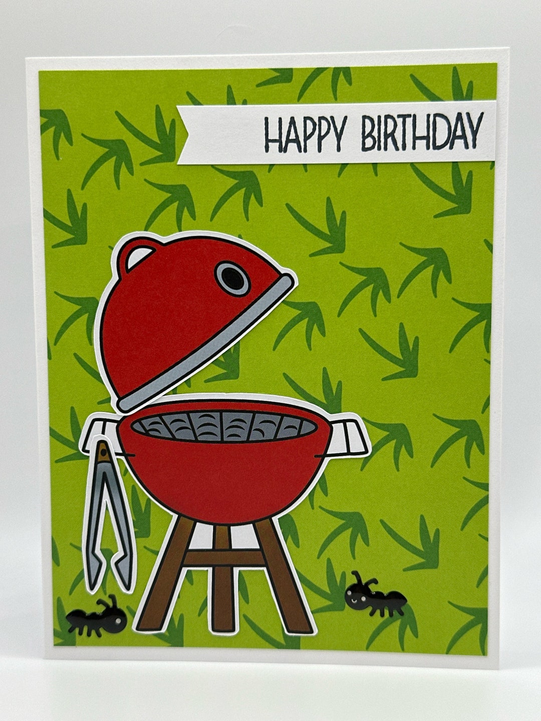 Handmade Birthday Card - Grill Master - BBQ - Etsy
