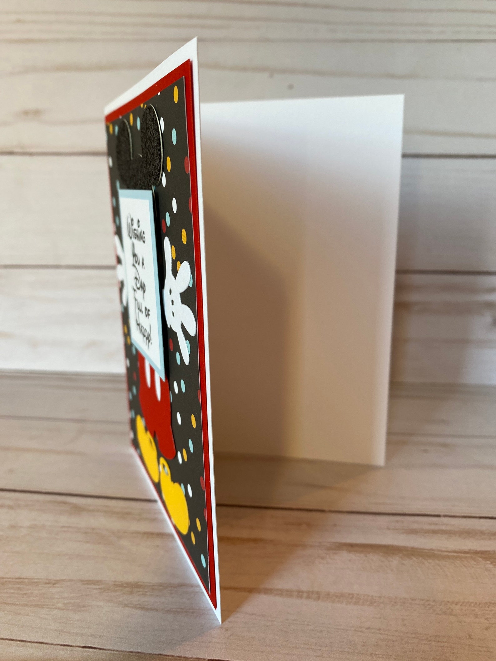 Handmade Disney Birthday Card Mickey Mouse Classic Mickey Mouse ...