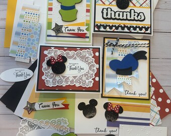 DIY Disney Card Making Kit Mickey Mouse Birthday, Greeting Card Craft ...